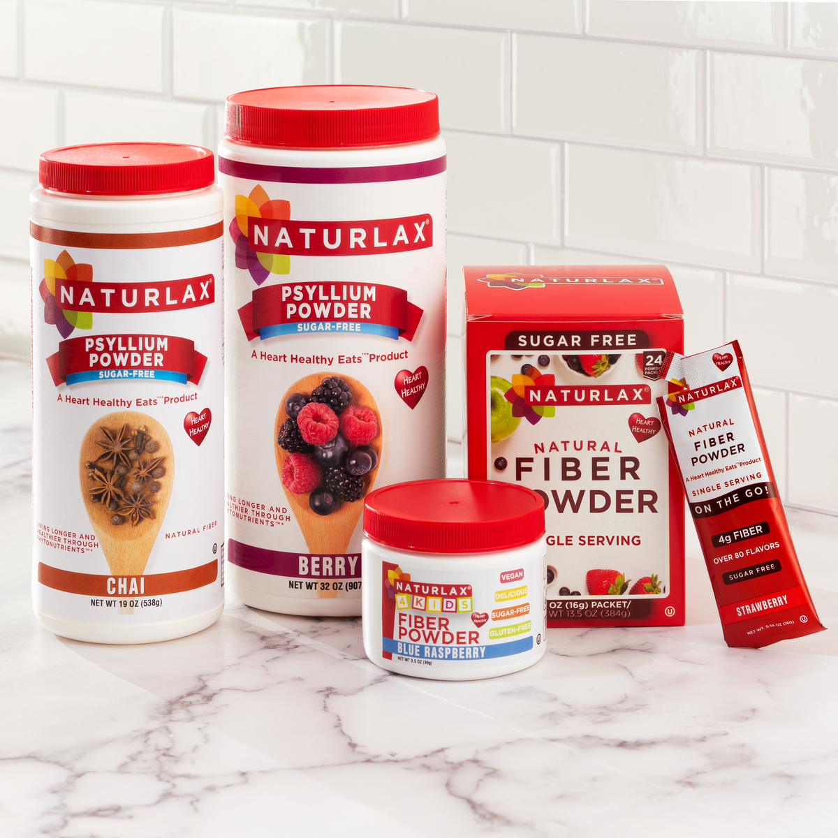 Plain No Flavor Psyllium Husk Fiber Powder – Naturlax