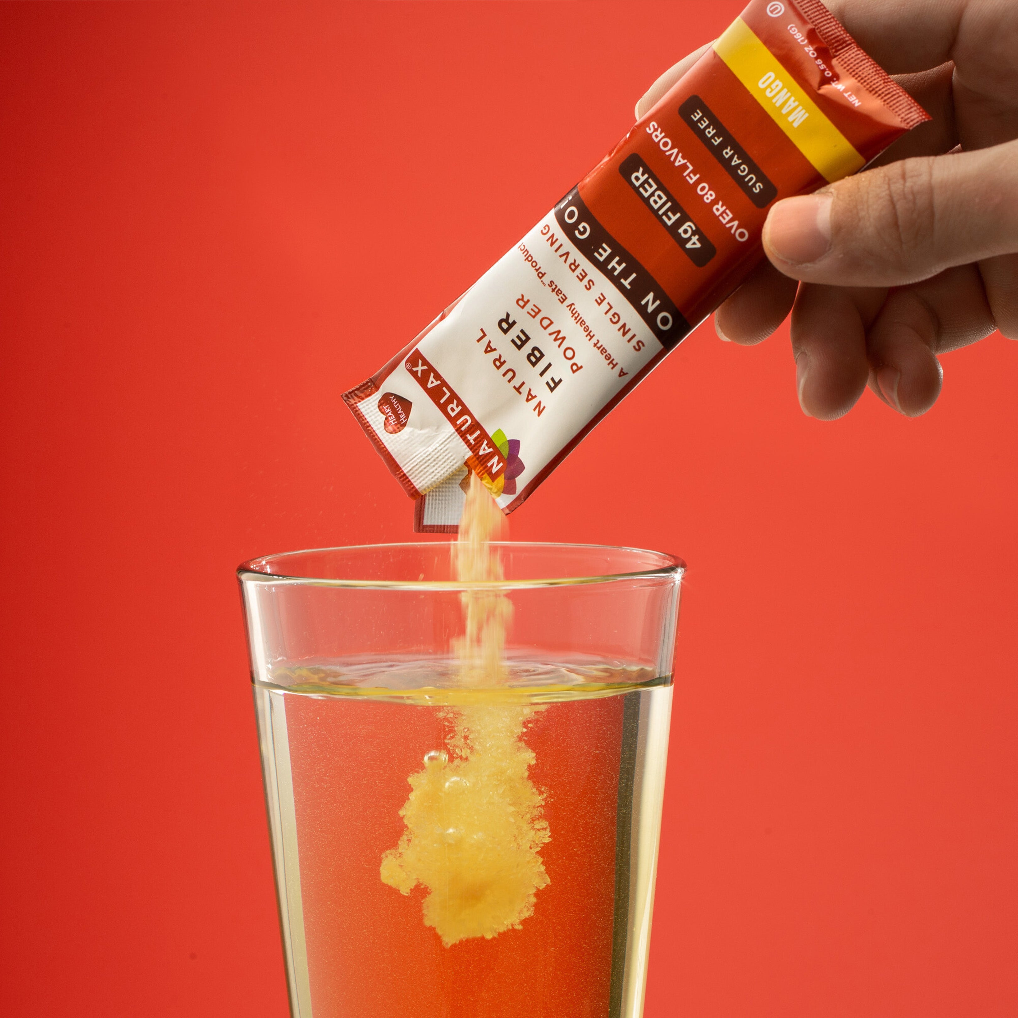 Mango Flavored Single Serve Fiber Packets (24-Pack) – Naturlax